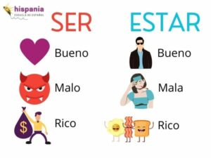 15 Adjetivos que cambian de significado con SER y ESTAR