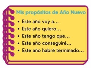 ¿Cómo expresar los propósitos del año nuevo en español?